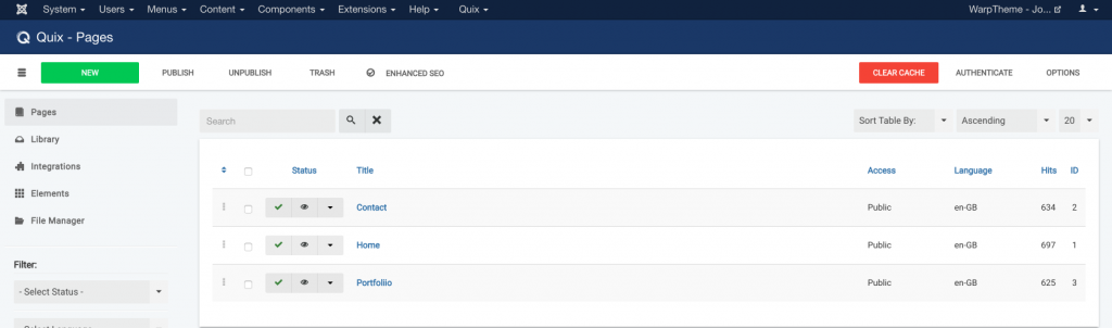 WT Edu Documentation • WarpTheme