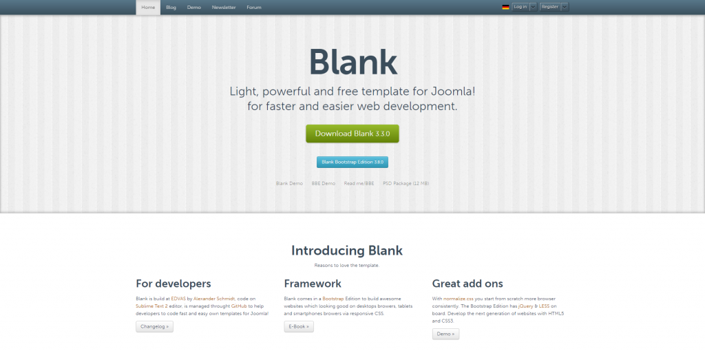 Top 11 Joomla Template Framework For Developer 2016