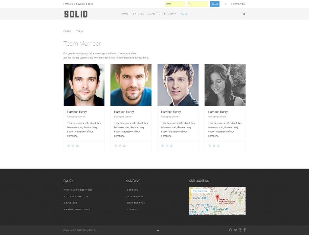 Solid Documentation • WarpTheme