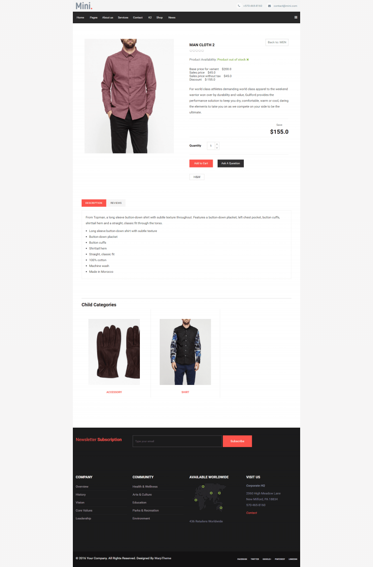 Mini Documentation • WarpTheme