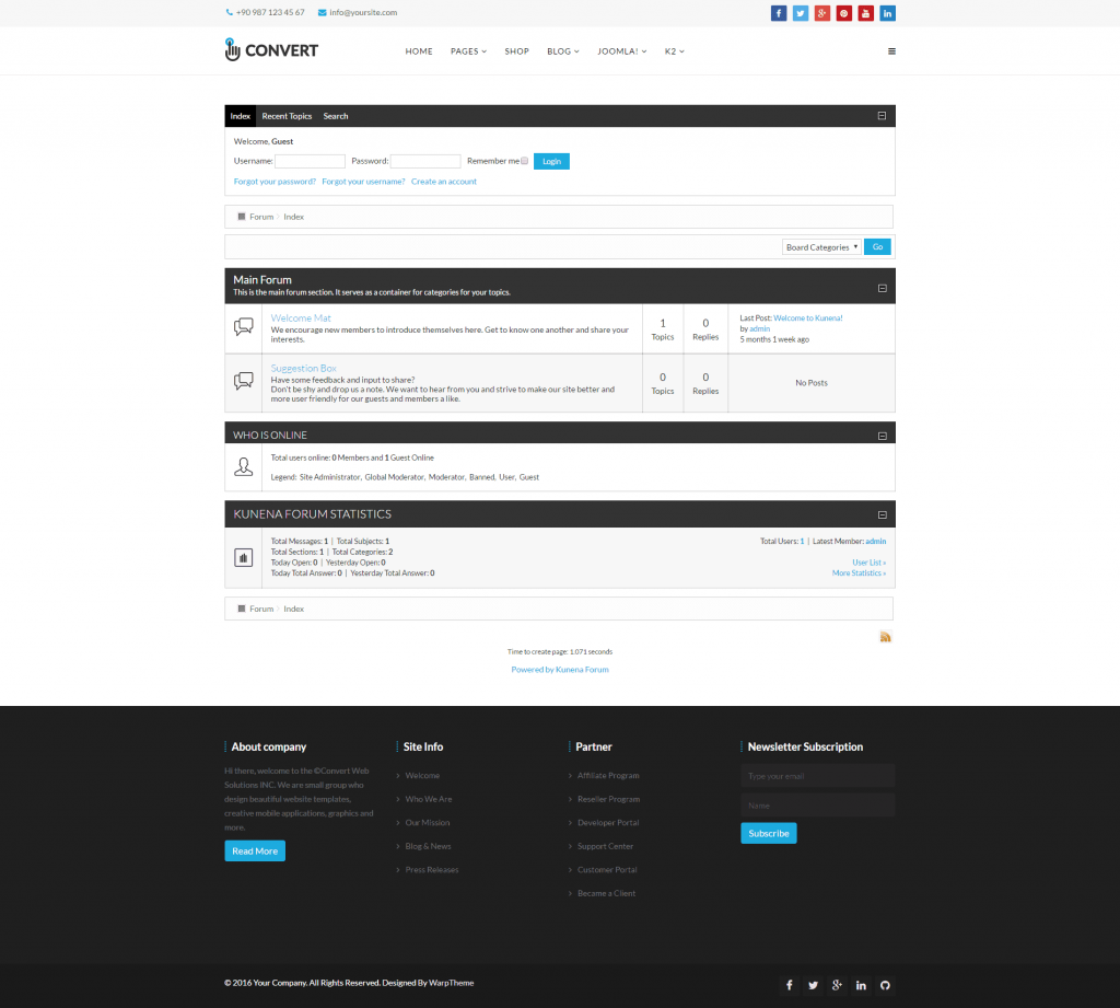 Convert Documentation • WarpTheme