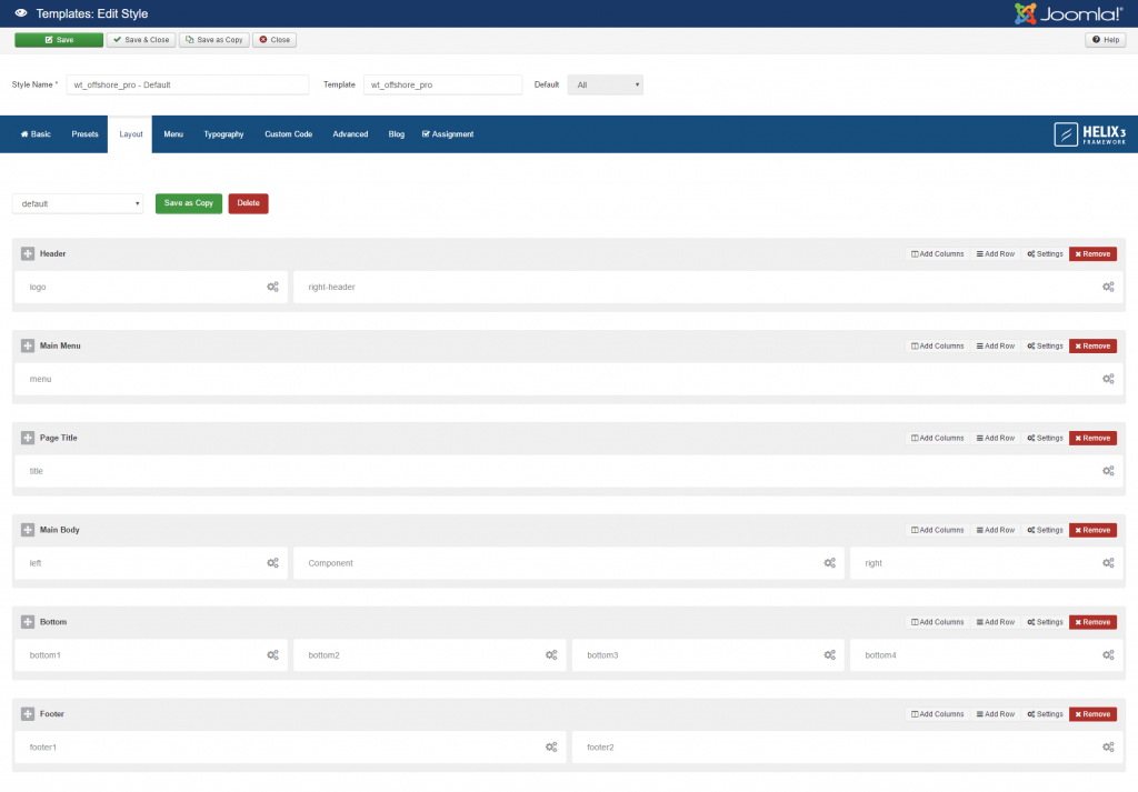 Offshore Documentation • WarpTheme