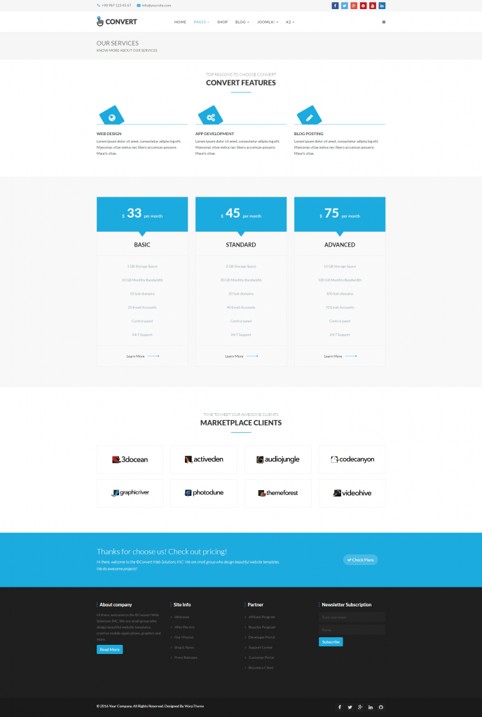 Convert Documentation • WarpTheme