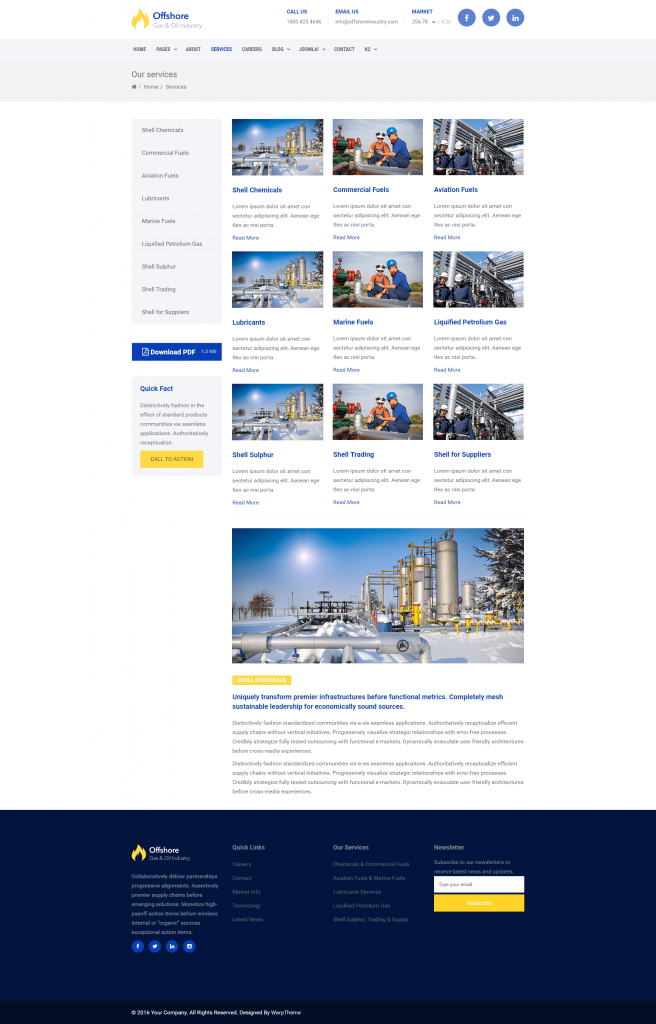 Offshore Documentation • WarpTheme