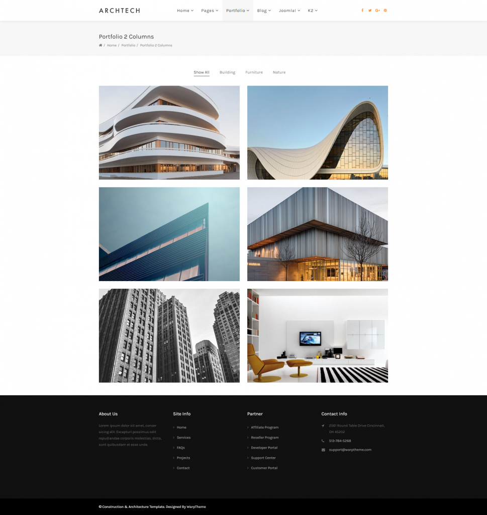 Archtech Documentation • WarpTheme