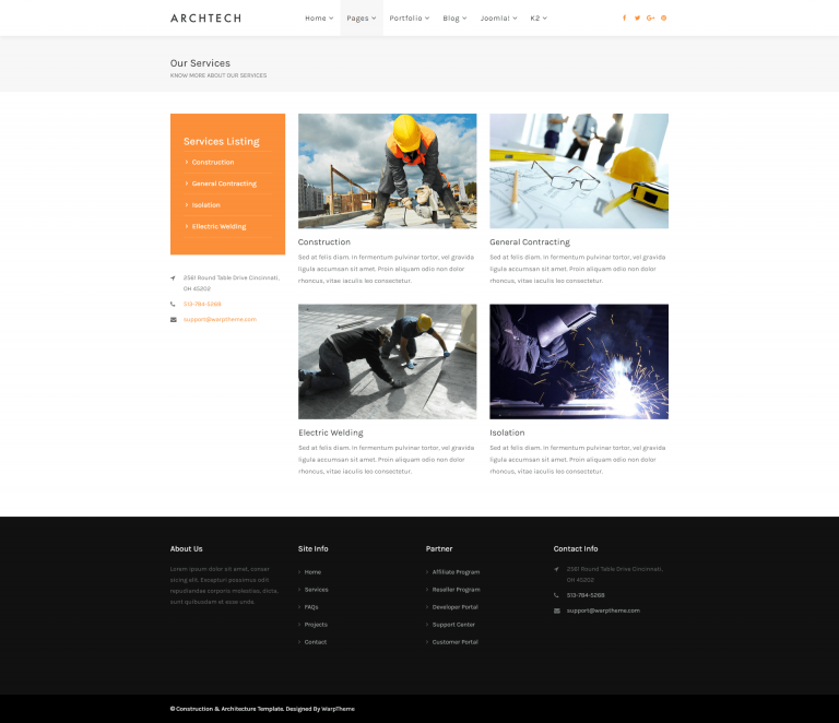 Archtech Documentation • WarpTheme