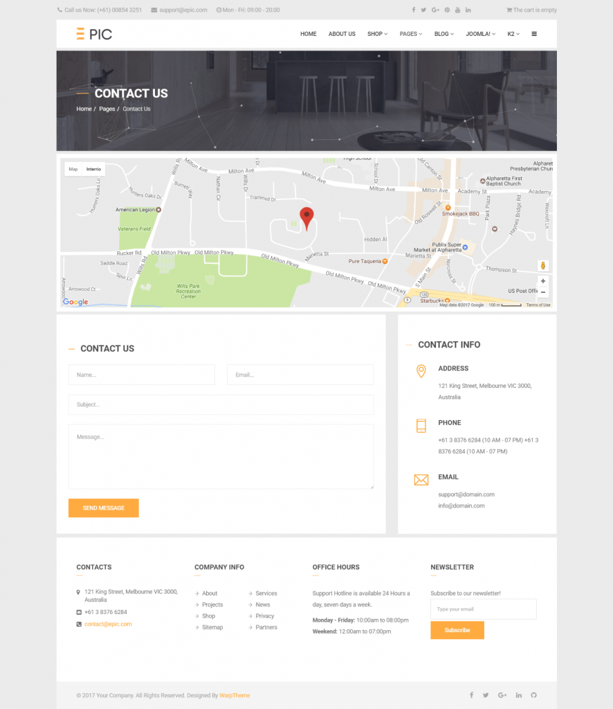 Epic Documentation • WarpTheme