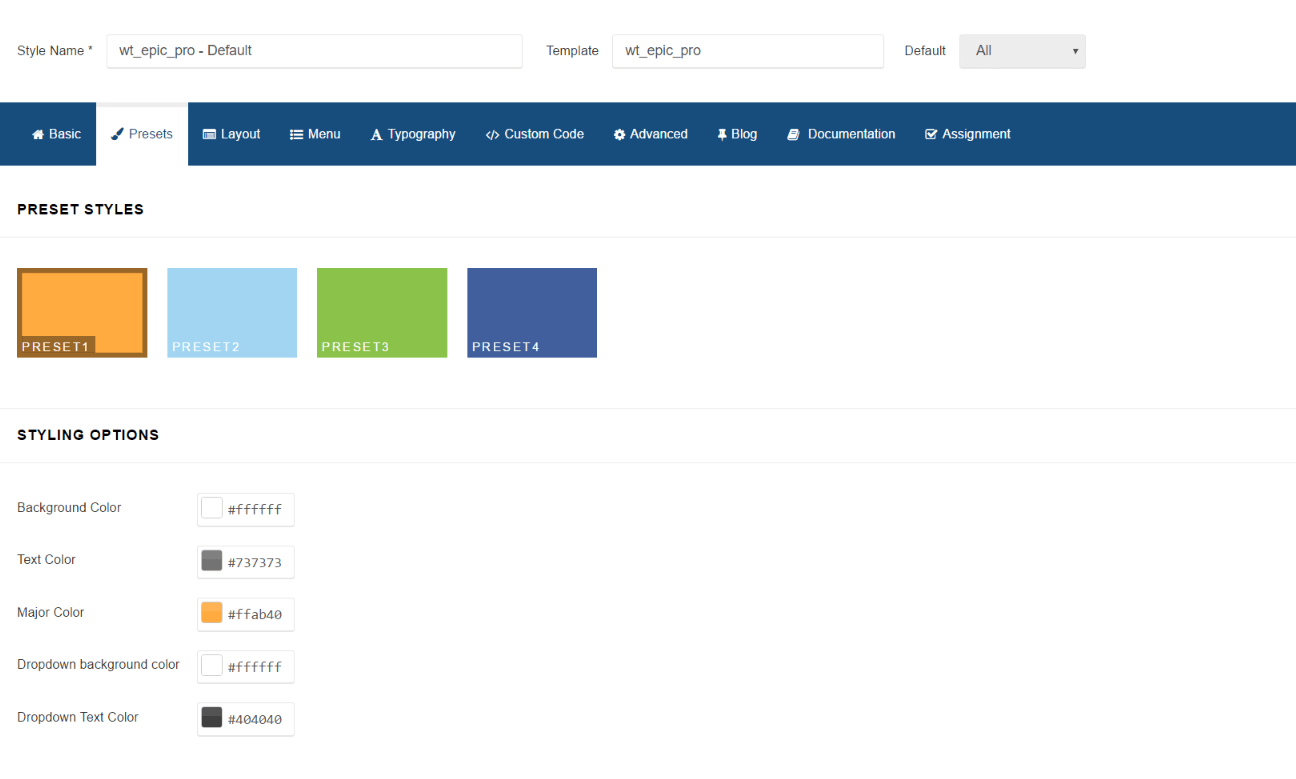 Epic Documentation • Free Responsive Joomla Templates, free Wordpress ...