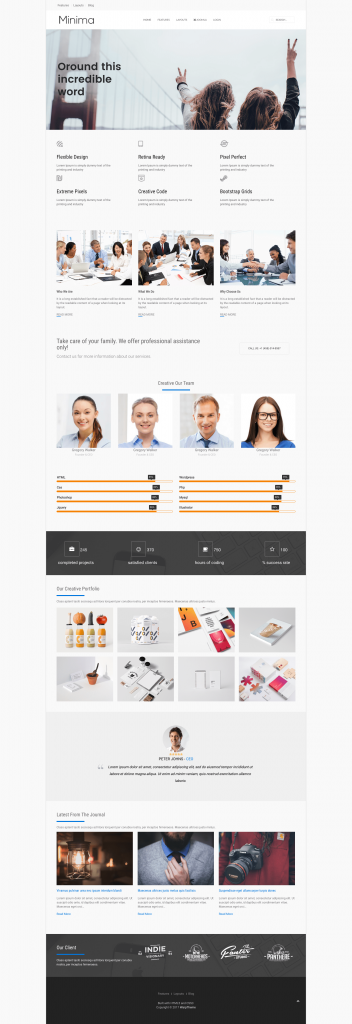 Minima Documentation • WarpTheme