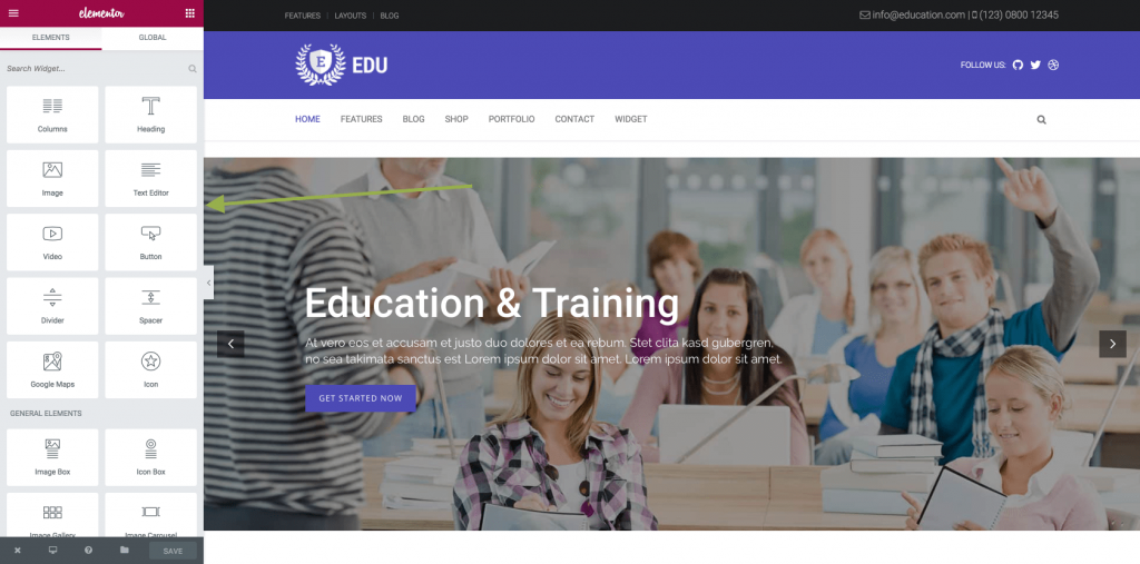 Edu Wordpress Documentation • WarpTheme
