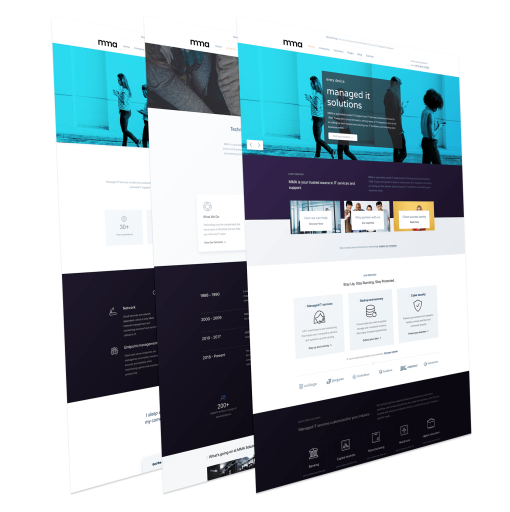 MMA • WarpTheme MMA - Free responsive Joomla 5 Template