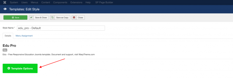 Blank II Documentation • WarpTheme