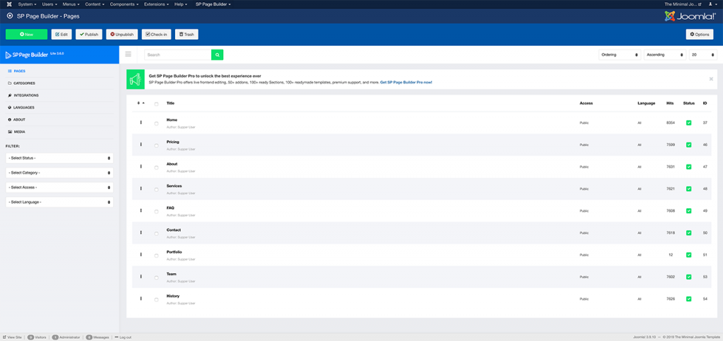 Minima II Documentation • WarpTheme