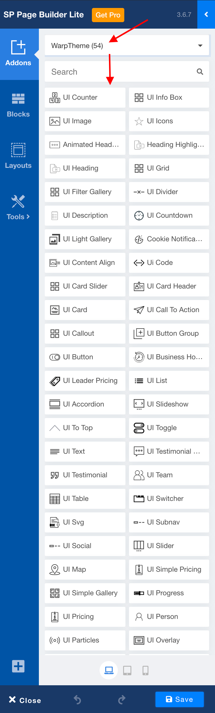 Extra Add-on Documentation • WarpTheme